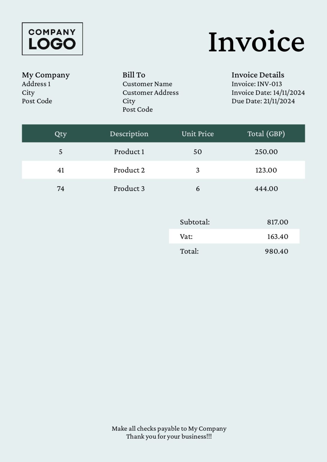Free Invoice Software - Free2Invoice