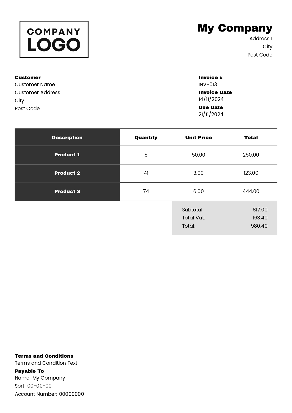 Free Invoice Software - Free2Invoice